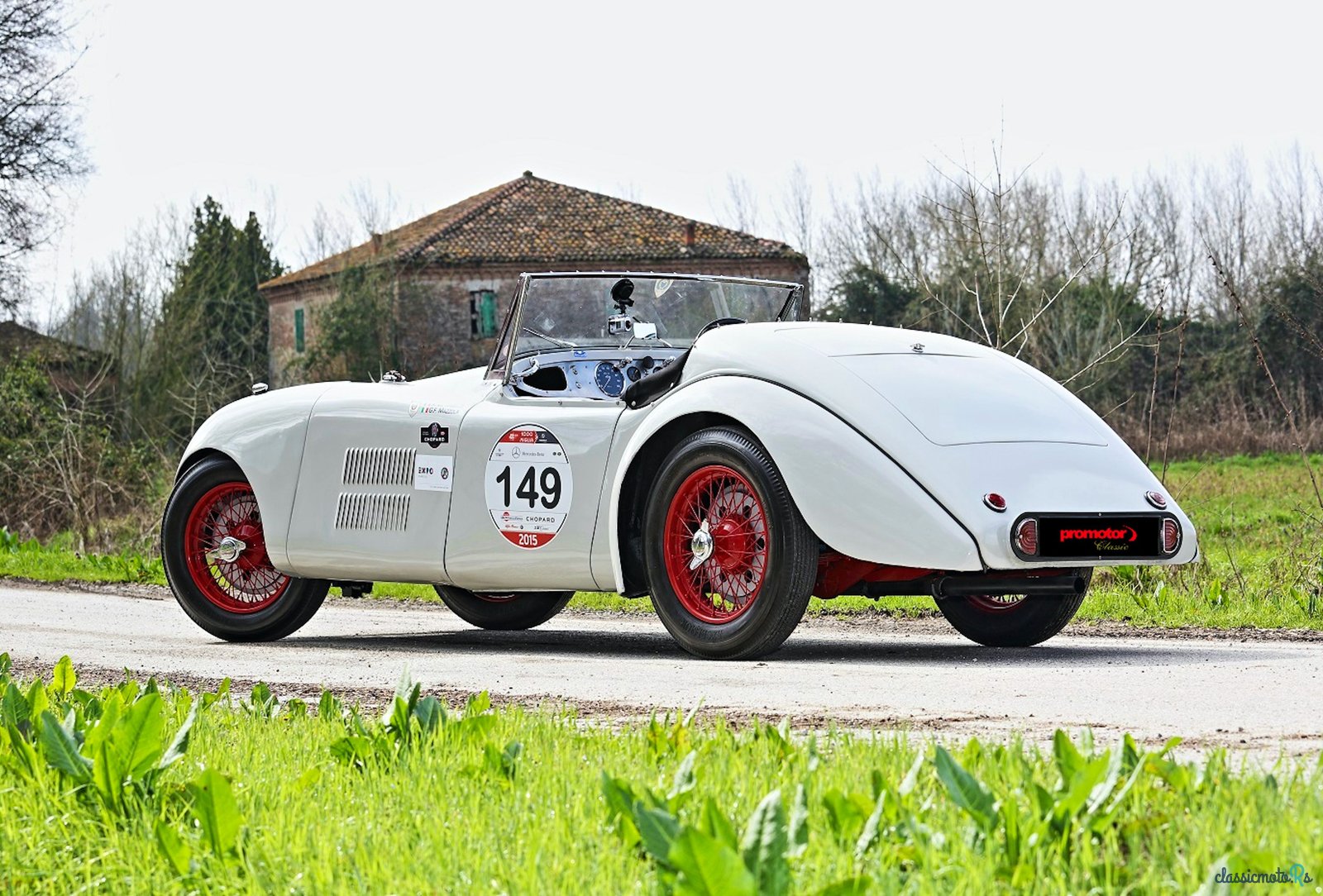 1939' HRG 1500 Prototype for sale. Italy