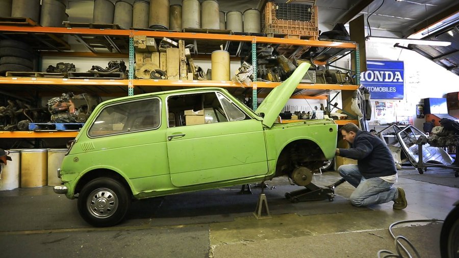 First Honda In The U.S. Restored To Its Former Glory (localisé)